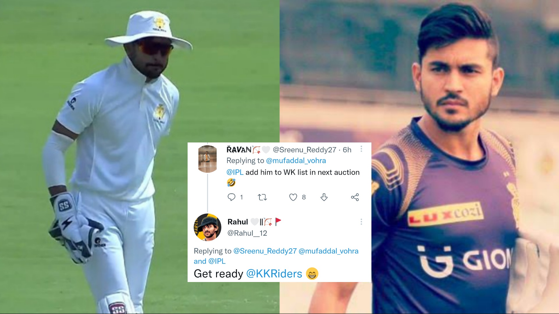 "KKR can get him in the IPL 2023 auction"- Twitter reacts as Manish ...