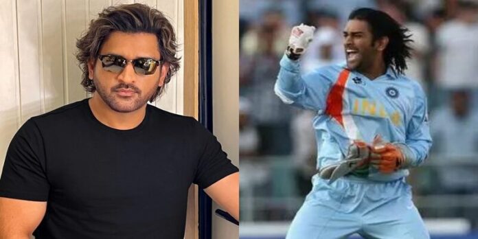 Here's why MS Dhoni comes back in his vintage look with long hairs ...